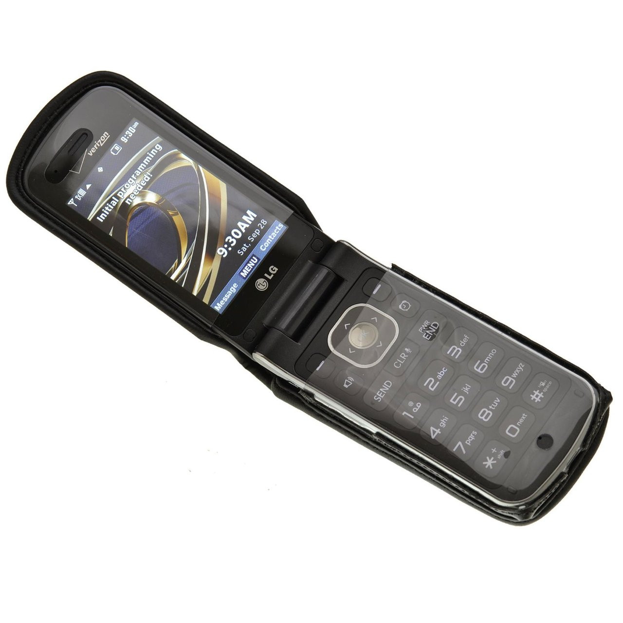 LG Exalt VN360 Executive Leather Case w/ Belt Clip