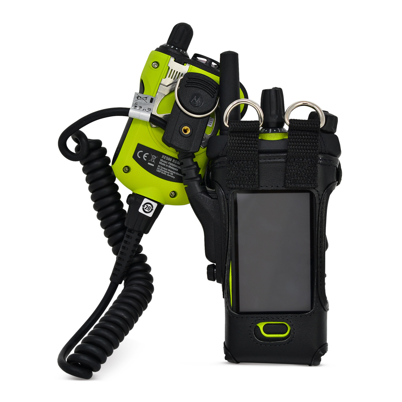 Motorola APX NEXT Holder Full Case by Turtleback, Black Leather Holster ...