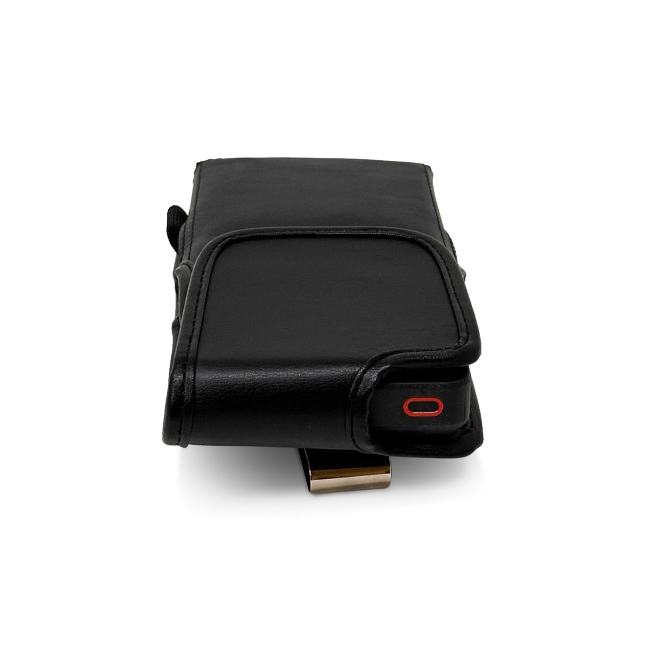 Sonim XP10 Black Leather Holster Pouch Rotating Removable heavy duty ...