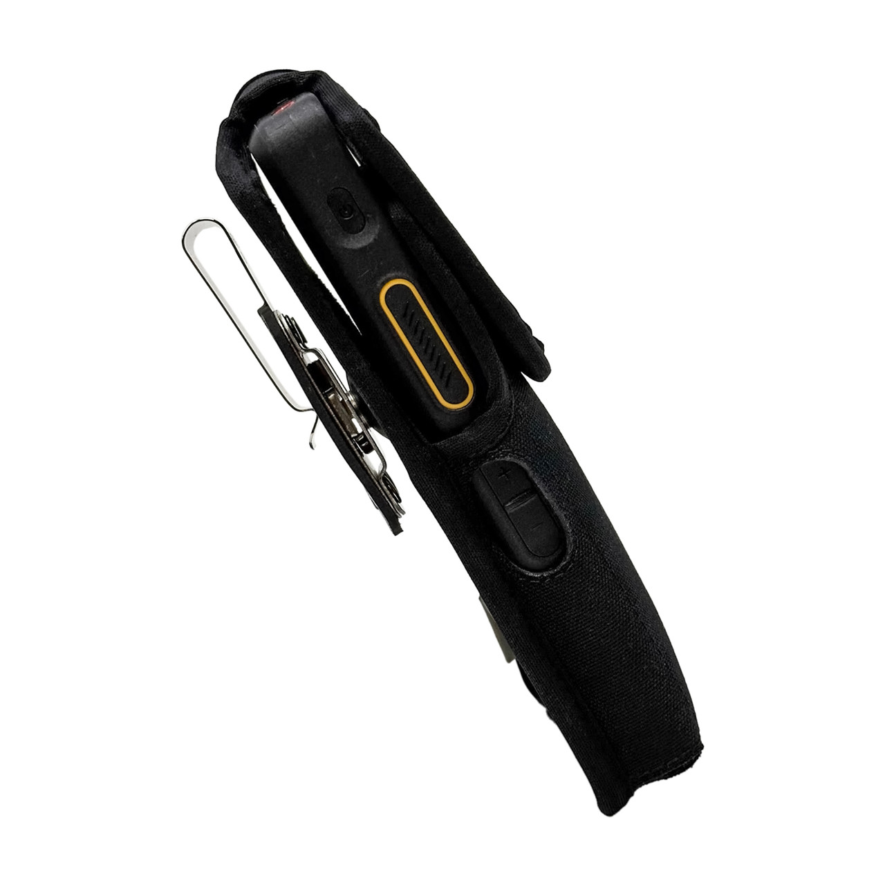 Sonim XP10 Holster Pouch Black Nylon Case Belt Clip Magnetic