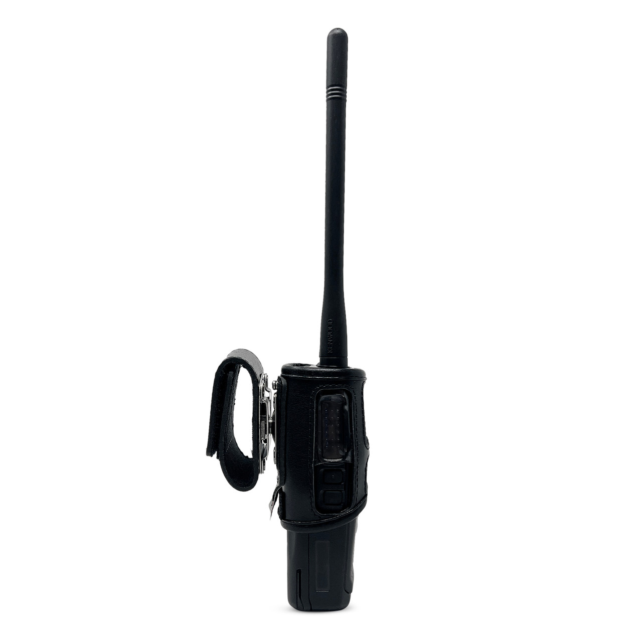 Kenwood NX1200 Heavy Duty Carry Holder Leather Case, heavy duty Belt Clip