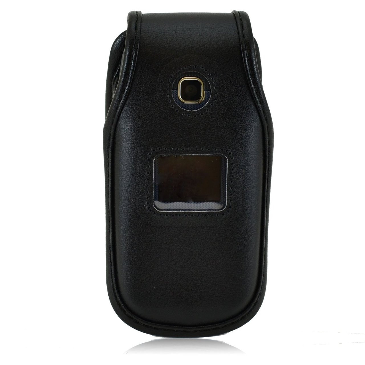 LG 450 Heavy Duty Leather Case w/ Rotating Clip