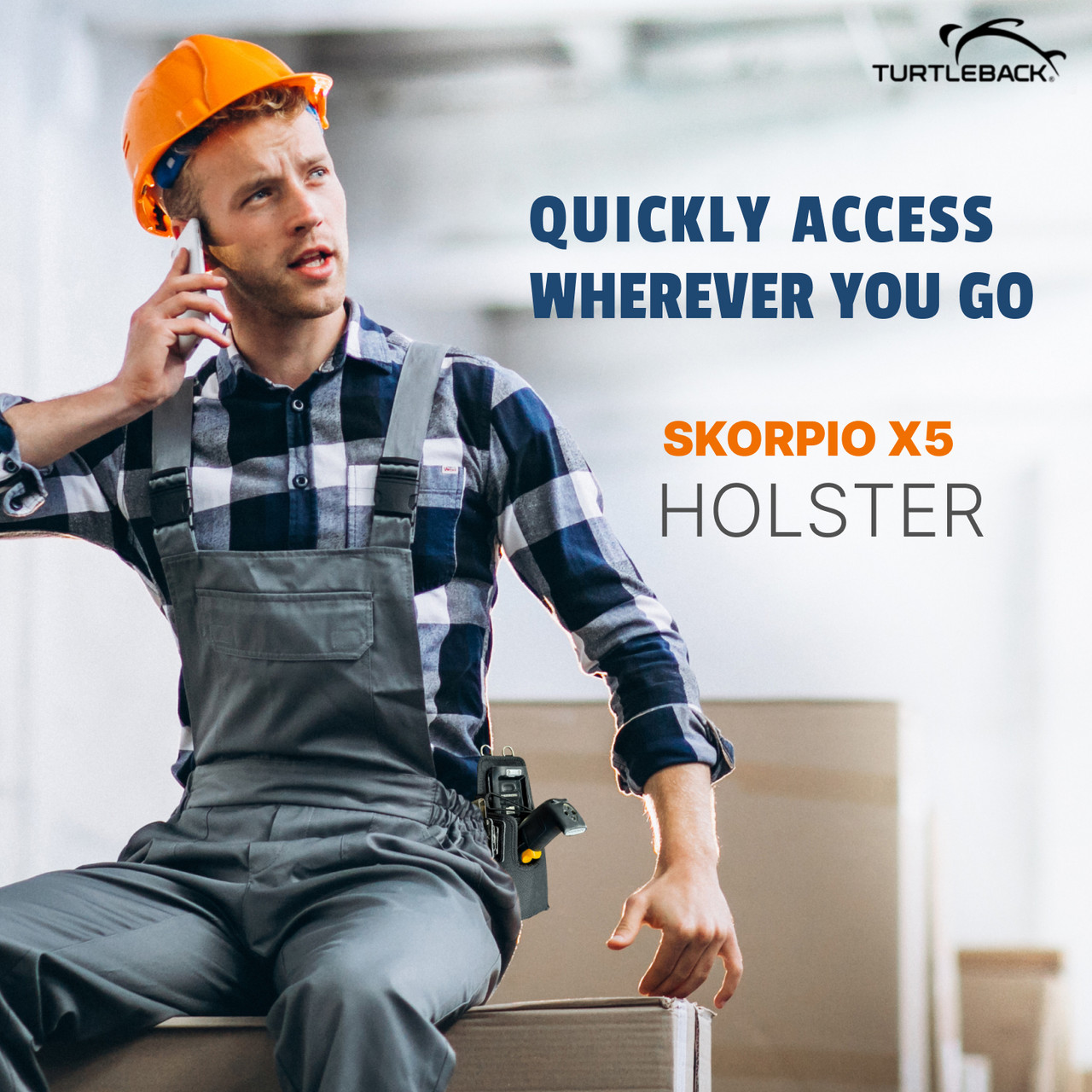 DataLogic Skorpio X5 Mobile Computer Belt Clip Case Nylon Holster ...