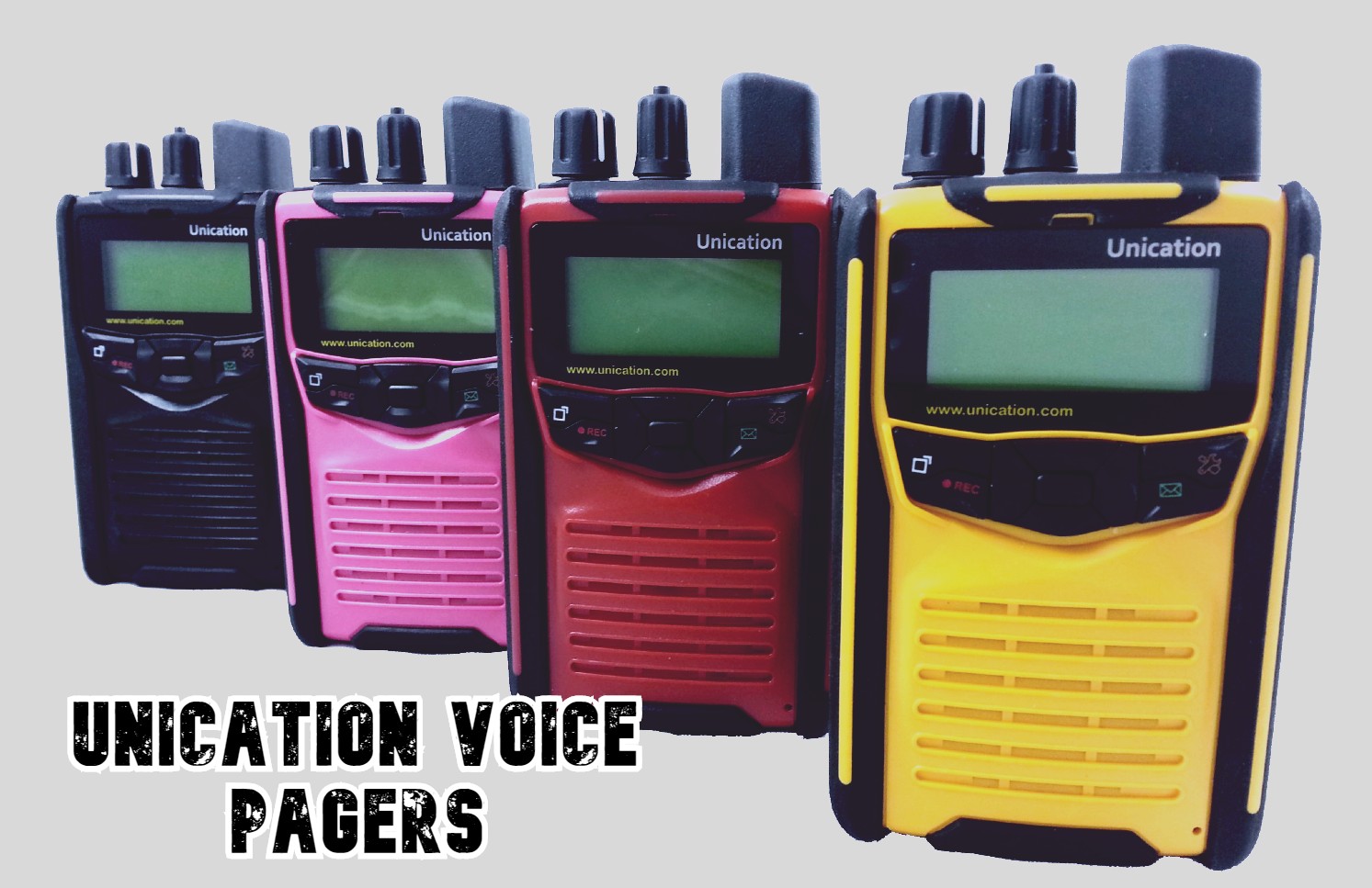 Unication Voice Pagers: The standard in Firefighter Communication ...