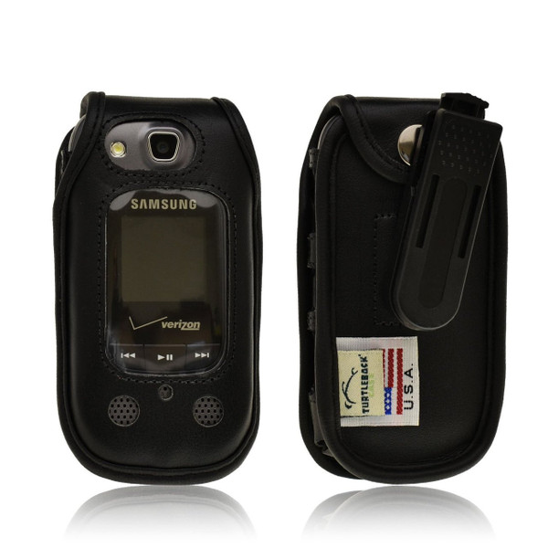 Samsung Convoy 3 U680 Leather Case with heavy duty Clip