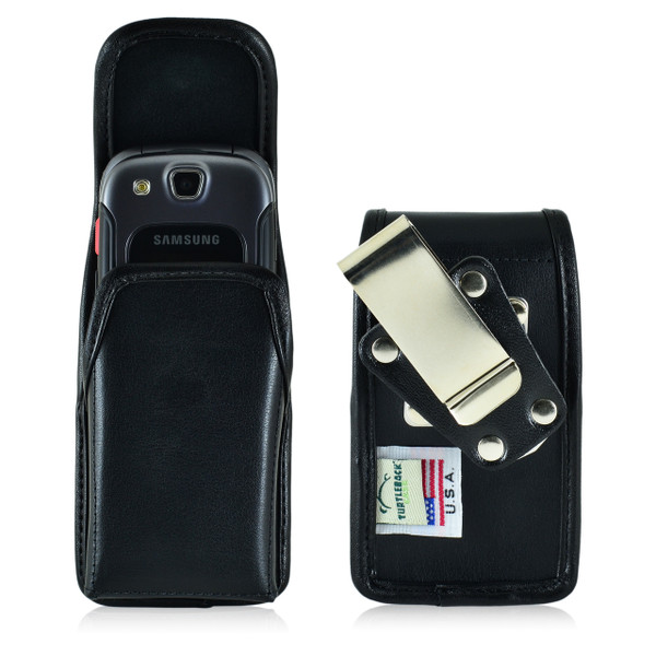 Extra Small Vertical Nylon Pouch with Belt Clip