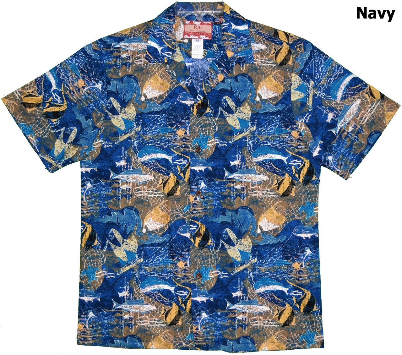 Tropical Fish Men's Hawaiian Shirt - OhanaWear