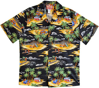 Stranded Woodie Island Men's Hawaiian Shirt - OhanaWear