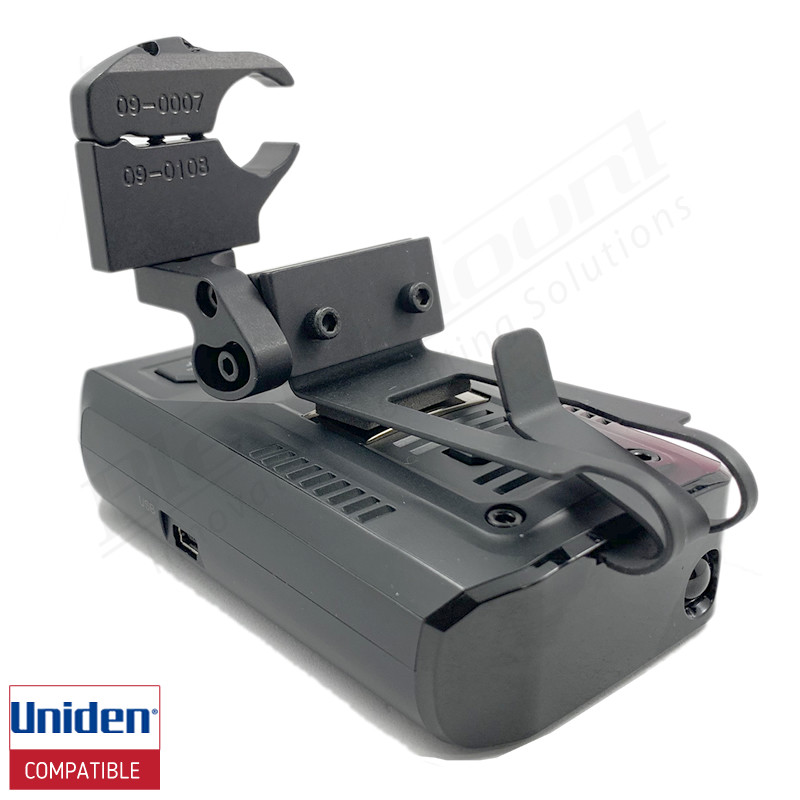 BNR-3017 Uniden R1, R3, DFR8, DFR9 Radar Mirror Mount