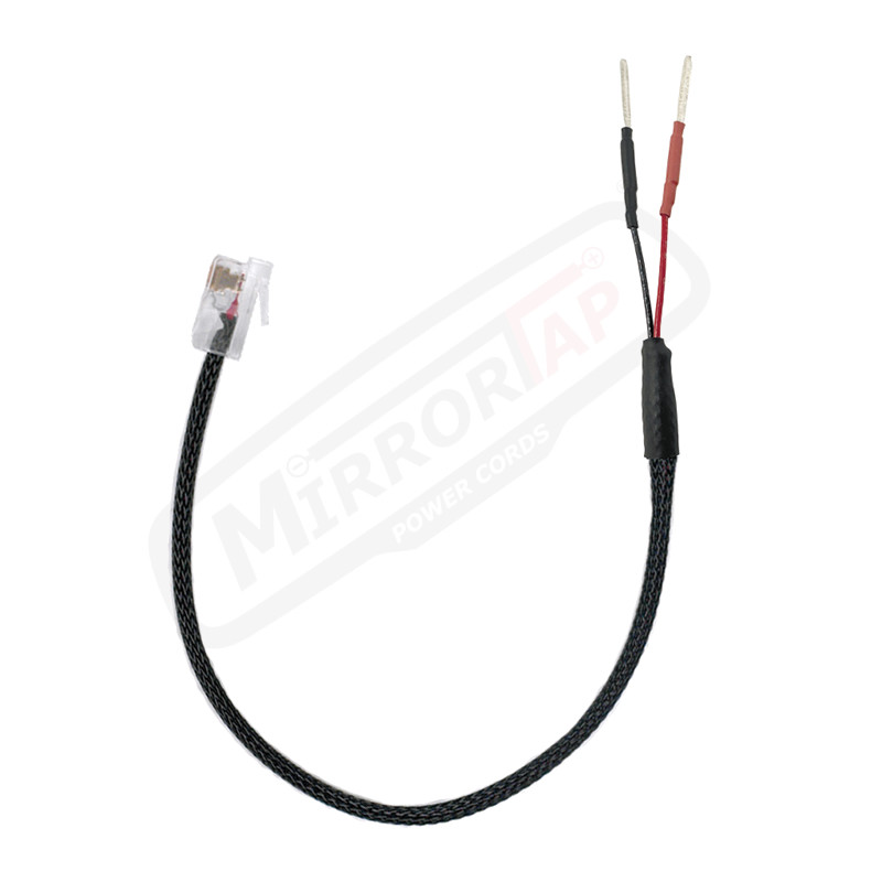MirrorTap Patented Power Cord RJ-11, DC Plug Radar Detector