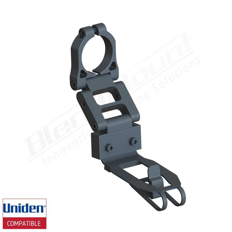 Aluminum Radar Detector Mount for Uniden R7/R8/R8w BR7-2004R