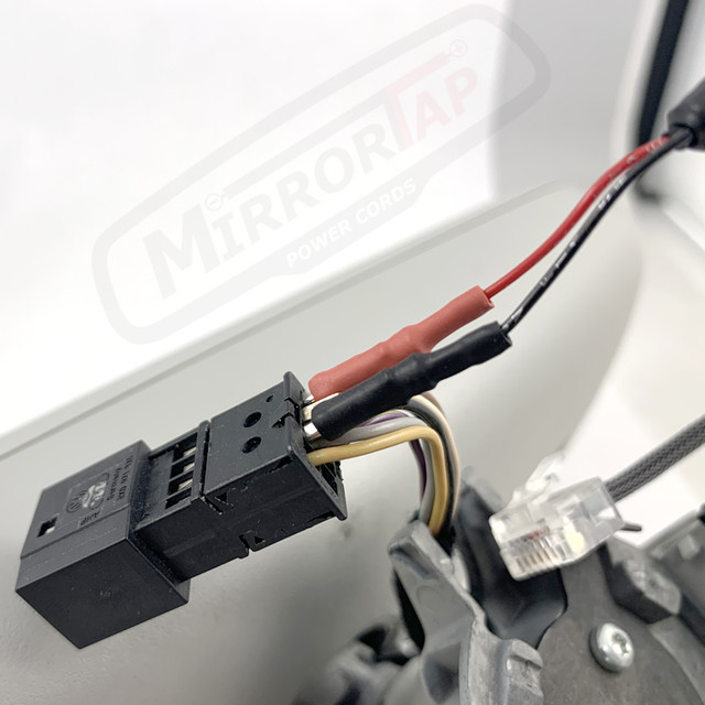MirrorTap Patented Power Cord RJ-11, DC Plug Radar Detector