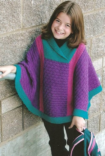 Child's Poncho - Handknitting.com
