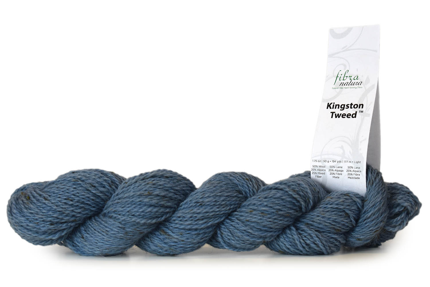 Kingston Tweed wool blend by Fibra Natura