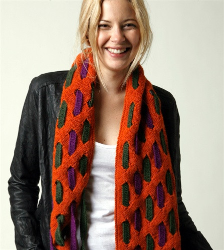 Woven Scarf Downloadable Pattern from Helen Hamann