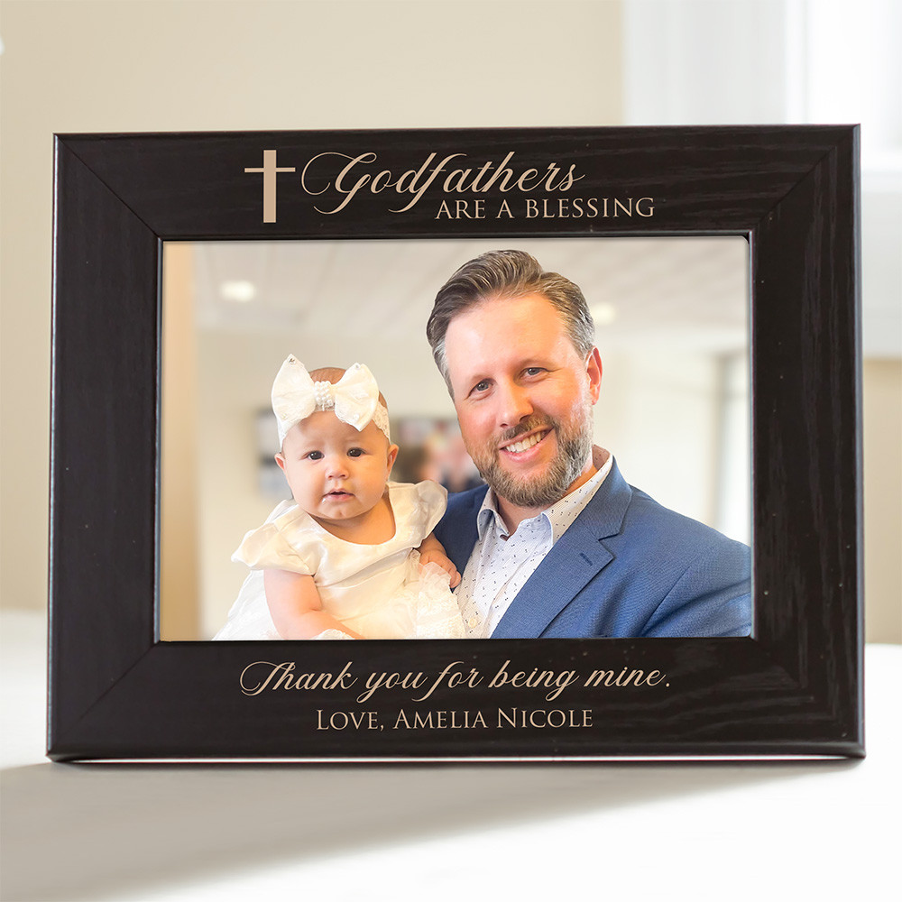 Personalized Godparents Picture Frame | Lifetime Creations