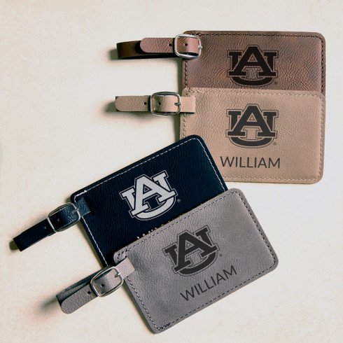 Personalized Auburn Tigers Luggage Tag | Lifetime Creations