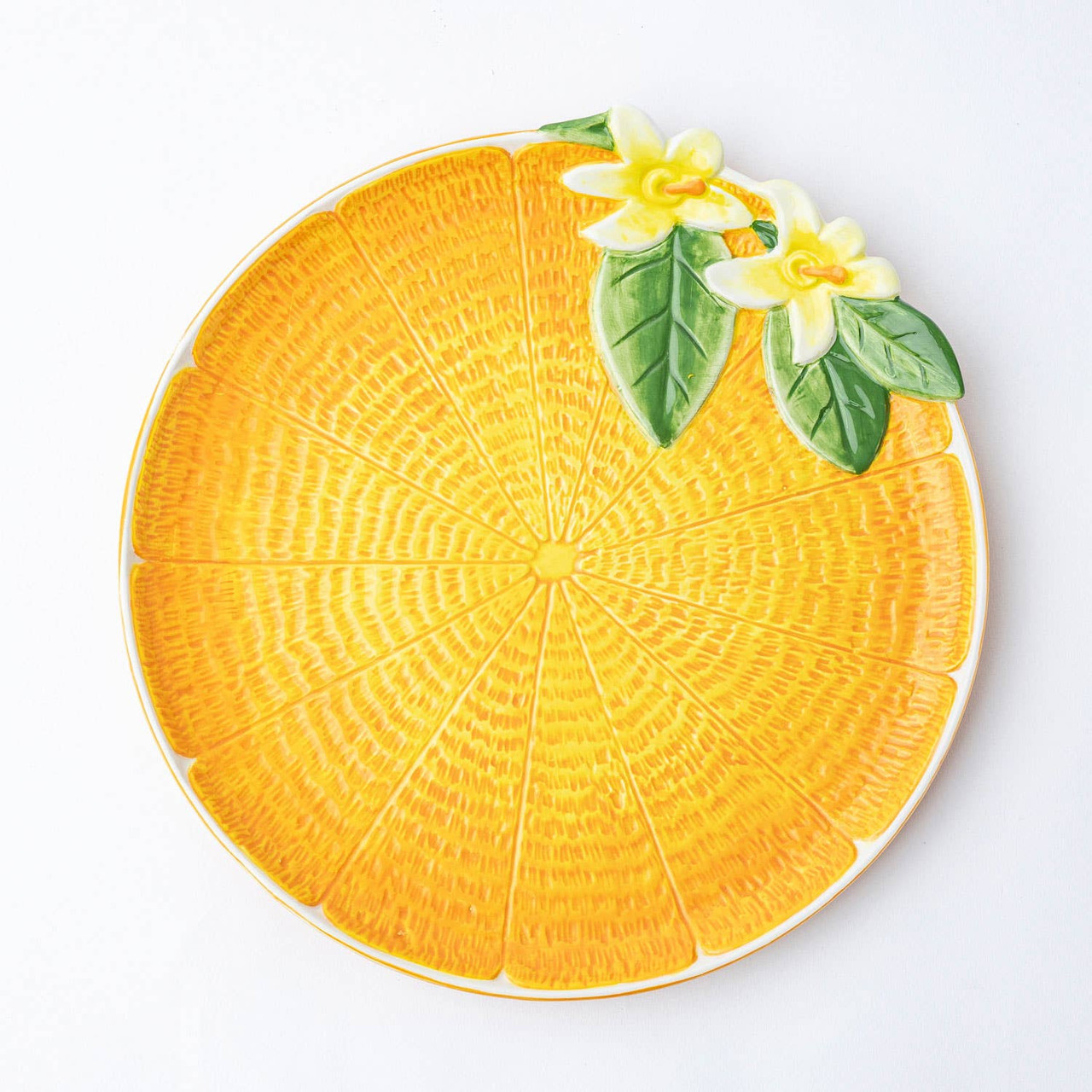 Orange Serving Platter - 8 Oak Lane