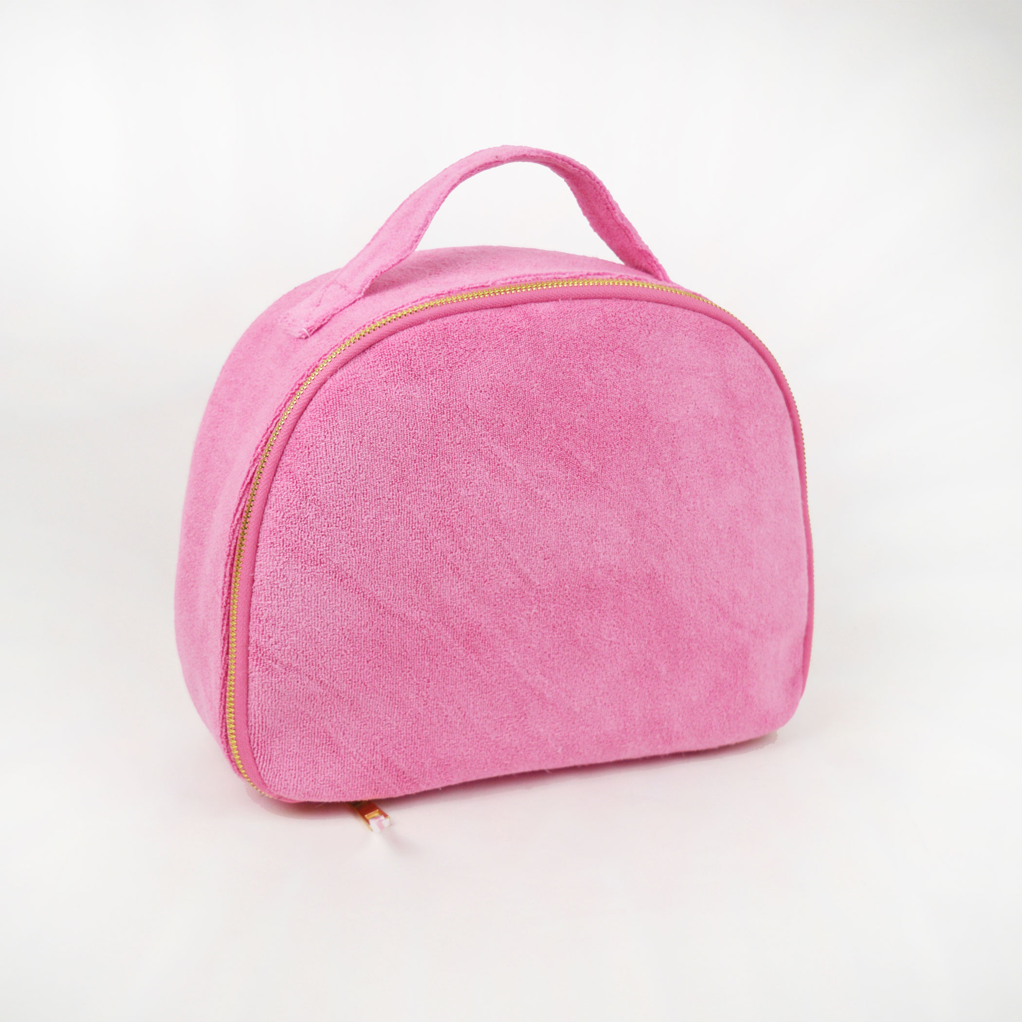 Pink Terry Train Case - 8 Oak Lane