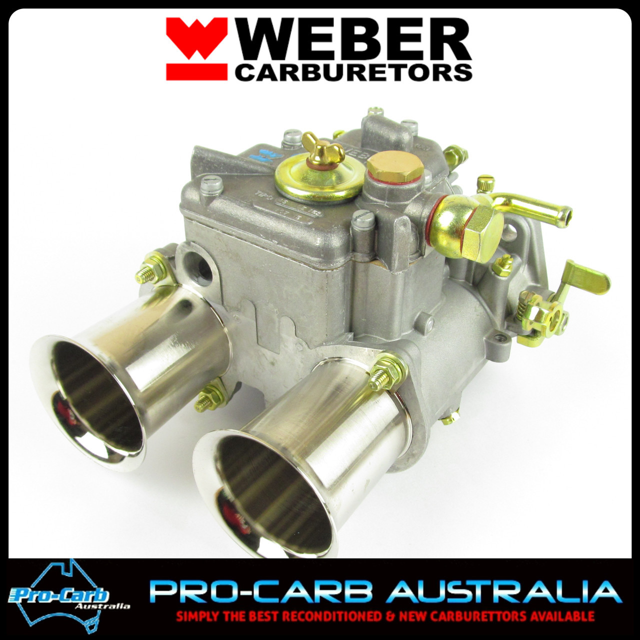 HOLDEN 45DCOE GENUINE WEBER 6CYL BLUE BLACK 12 PORT 202 TRIPLE PACKAGE ...