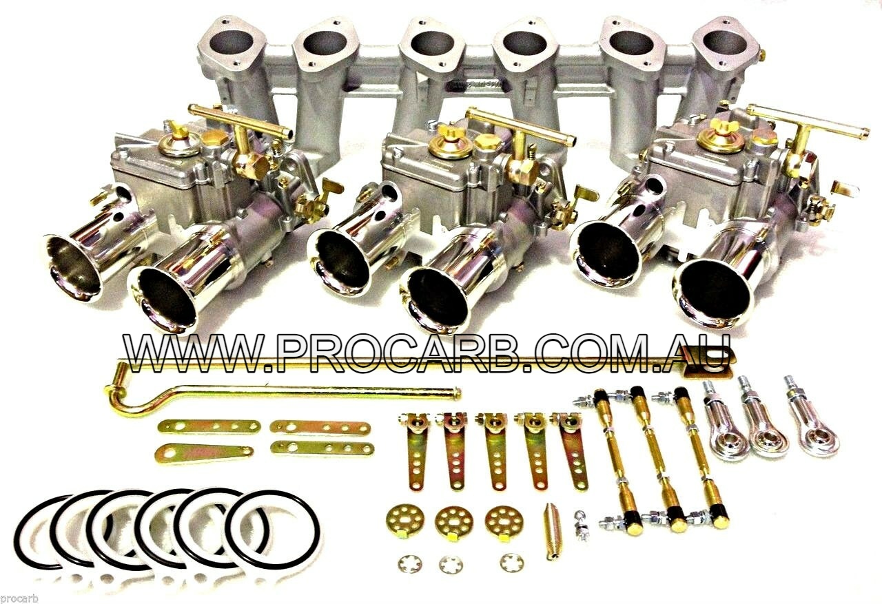 NISSAN DATSUN 40DCOE FAJS 6CYL L24 L26 L28 (Weber Type) TRIPLE ...