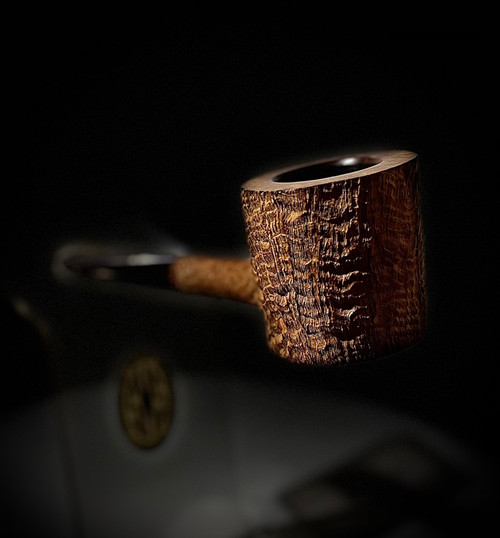 Becker Pipes- Sandblasted Poker- Estate