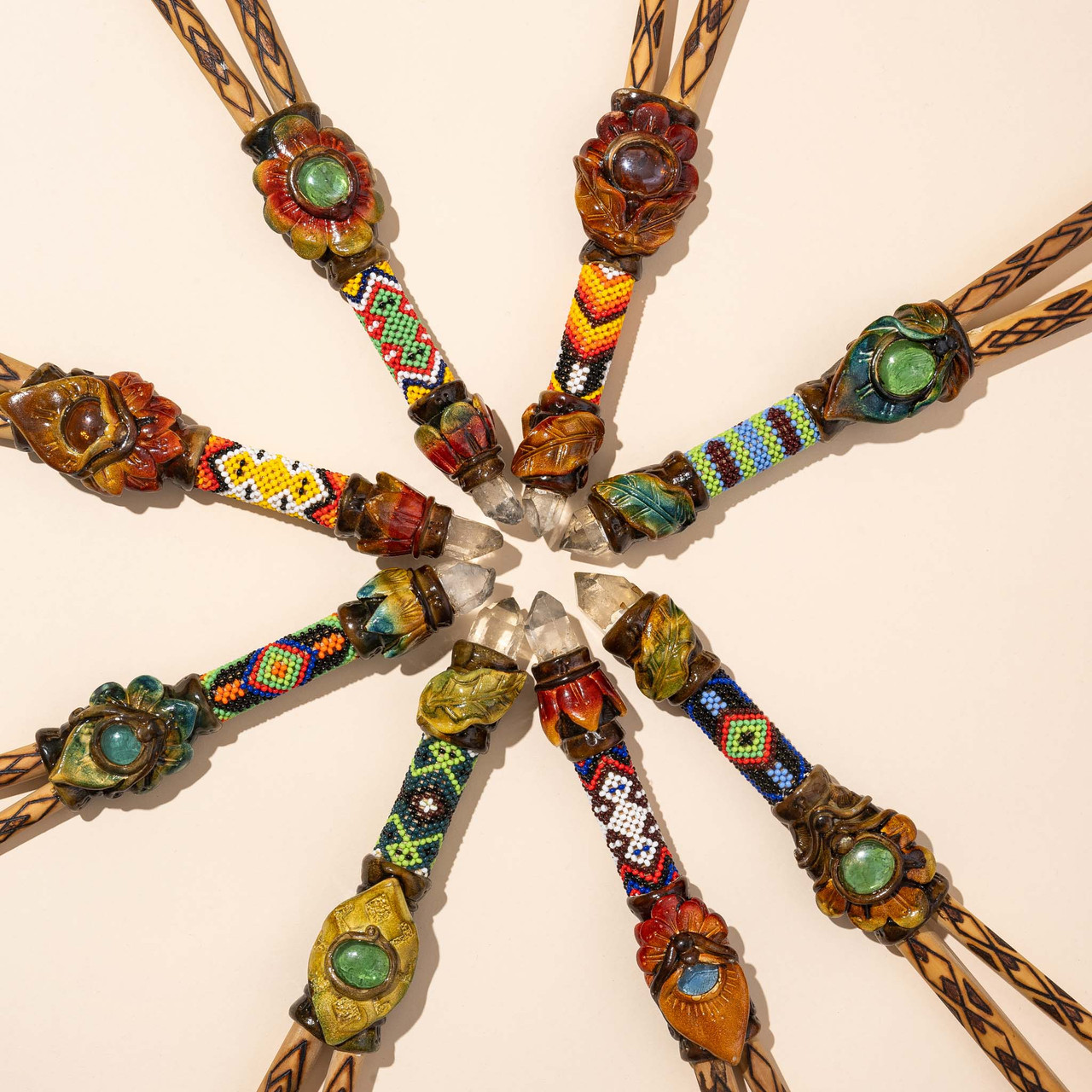 Kuripe Handmade Yawanawa: Hapé Applicator | Four Visions