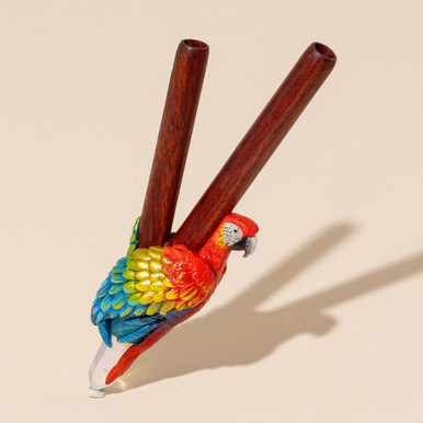 Kuripe Macaw: For Sacred Hapé Ceremony | Four Visions