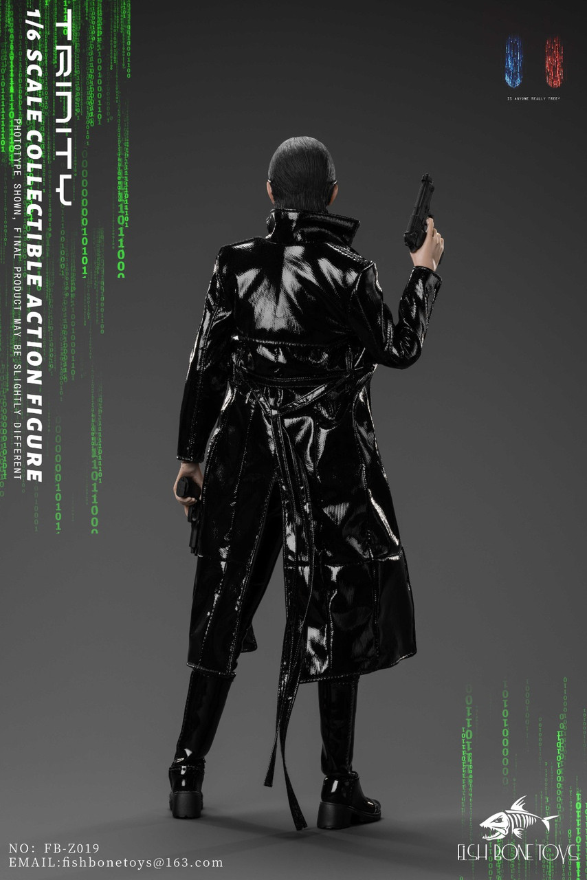 Fish Bone Toys FB-Z019 Matrix Hacker Task Trinity 1/6 Scale Action Figure