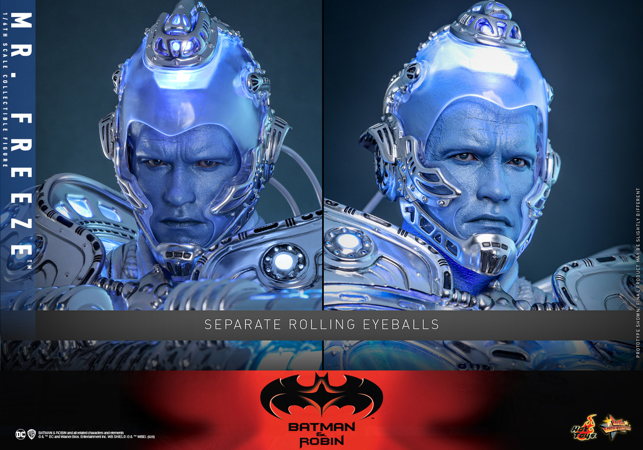 Hot Toys MMS799 Mr. Freeze Batman & Robin 1/6 Figure