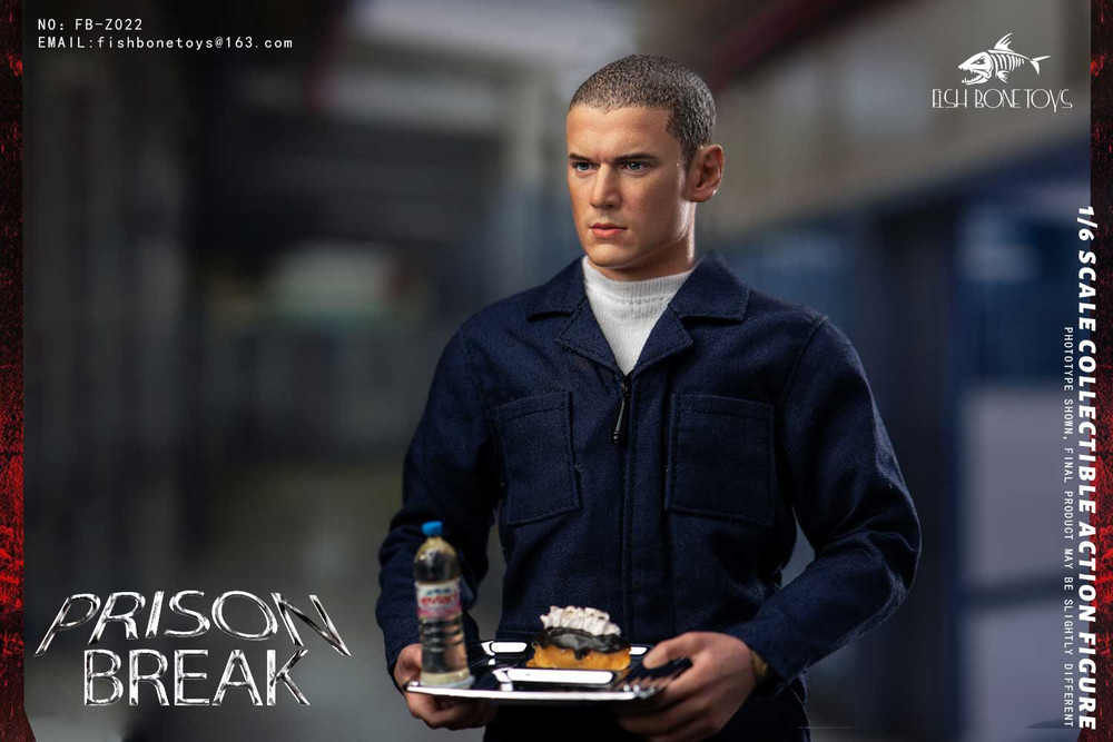 Fish Bone Toys FB-Z022 Michael (Prison Break) 1/6 Scale Figure