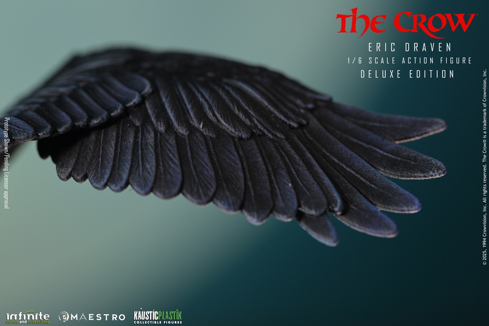 Kaustic Plastik The Crow Eric Draven Luxury 1/6 Scale Action Figure ...