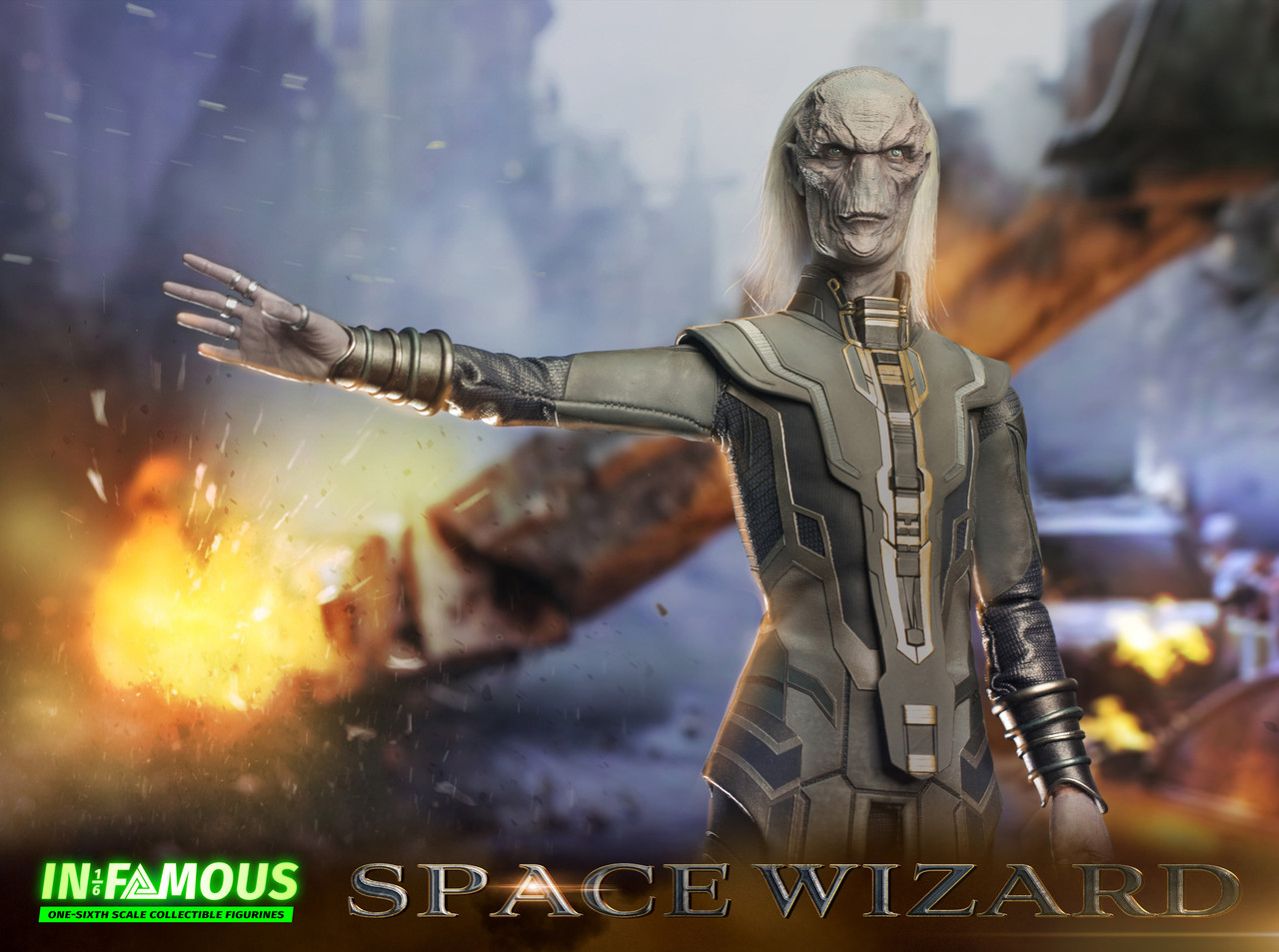 IN-FAMOUS SPACE WIZARD IF001 1/6 figure