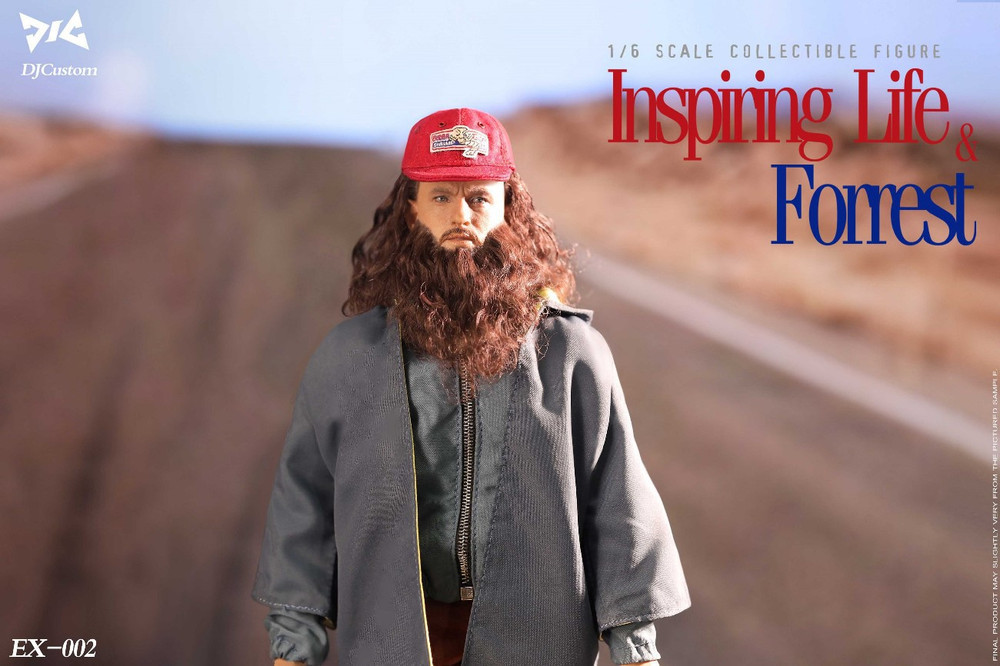 DJ Custom EX-002 Run Forrest Gump 1/6 Figure