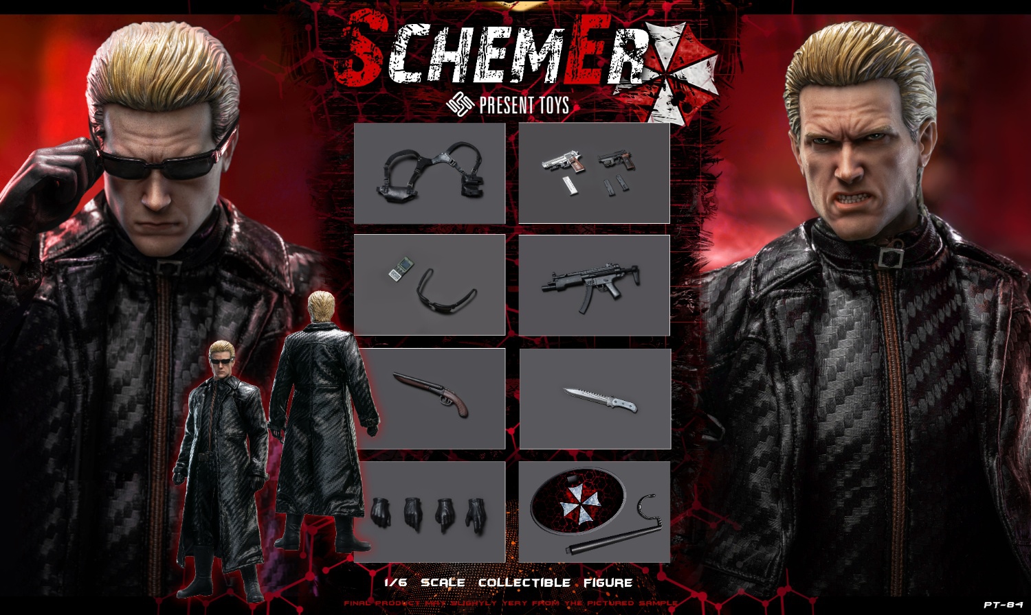 Present Toys SP84 Schemer 1/6 Action Figure - LionRockToyz