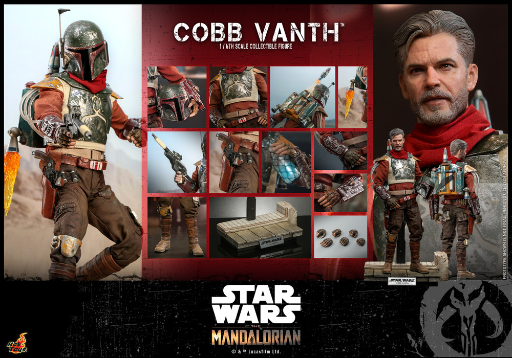 HOT TOYS TMS084 COBB VANTH STAR WARS: THE MANDALORIAN 1/6 FIGURE ...