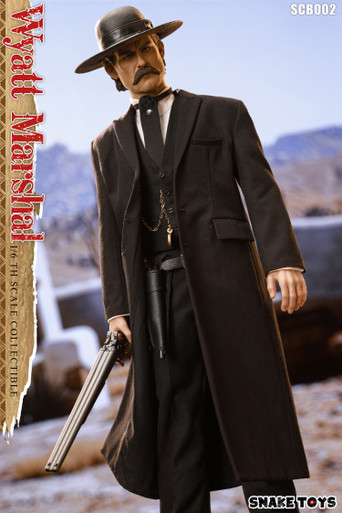 Snake Toys SCB02 Tombstone Wyatt Marshal 1/6 Figure