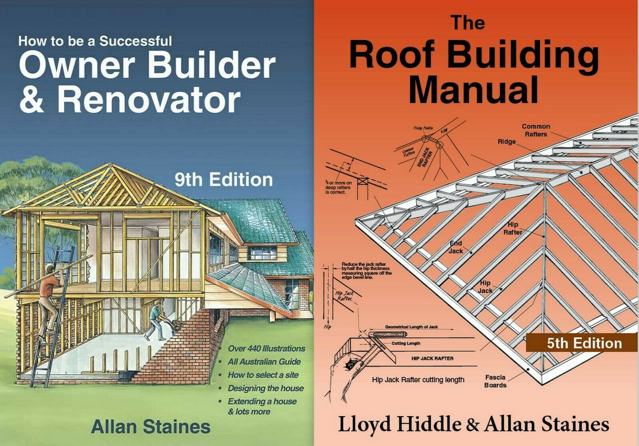 The Roof Building Manual Allan Staines & Lloyd Hiddle 5th Edition