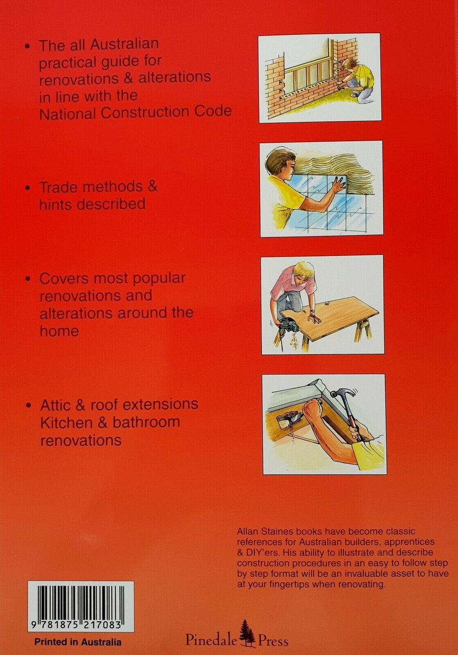 The Australian Renovators Manual Allan Staines 7th Edition