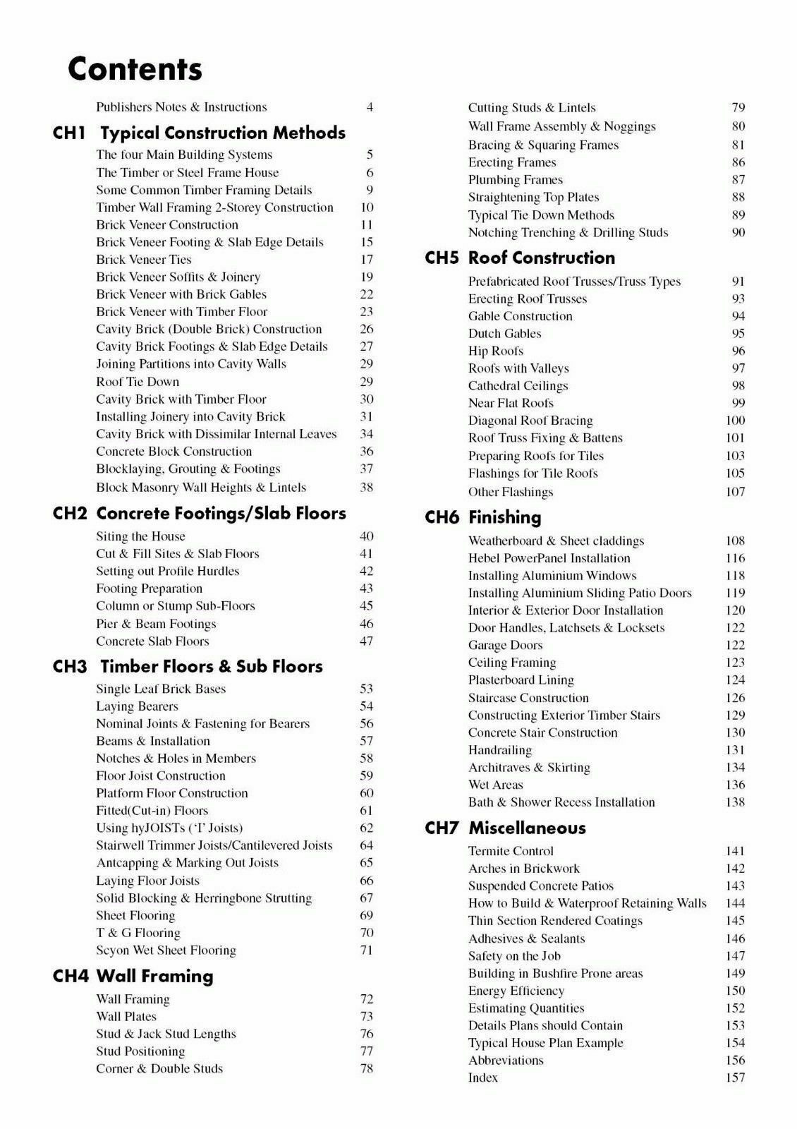 The Australian House Building Manual + Roof Building Manual Allan Staines