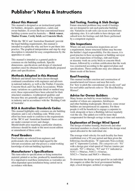Australian House Building Manual, Successful Owner Builder & Renovator ...