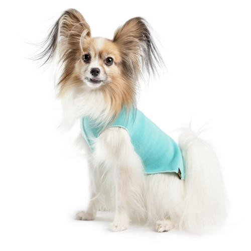 Gold Paw Stretch Fleece - Turquoise | Gold Paw at PupRwear