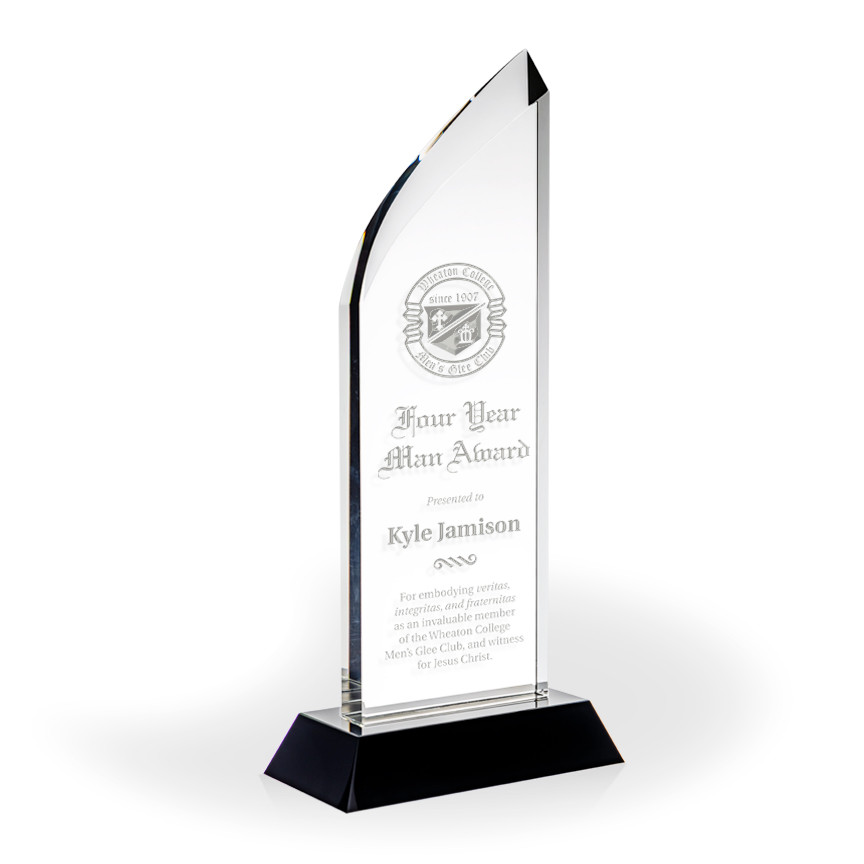 Wave Black Crystal Award
