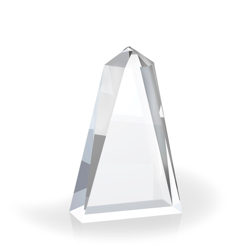 Acadia Crystal Award | Optic Crystal | Creative Recognition at Pelucida