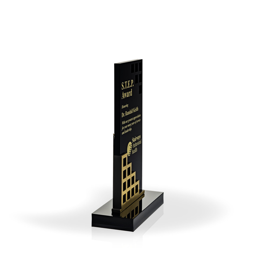 Matrix Award 9" Gold | Acrylic | Creative Recognition at Pelucida