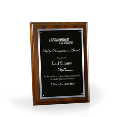 Grant Award Plaque, 8"x10"