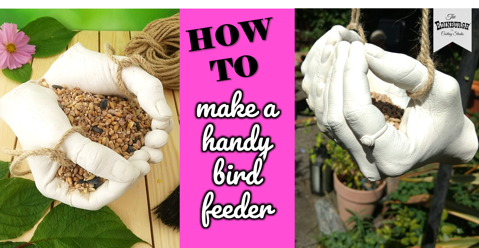 How to Make a Hand Cast Bird Feeder - The Edinburgh Casting Studio