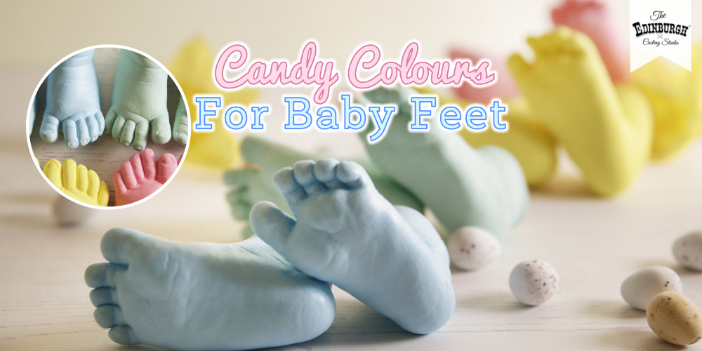 How to Add Colour to Baby Feet Casts - The Edinburgh Casting Studio