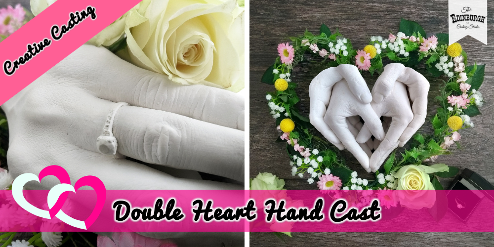 How To Make a Double Heart Hand Cast - The Edinburgh Casting Studio