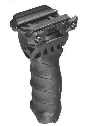 Tactical Style Height Adjustable Bi-pod / Grip with 2 axis Rotating ...